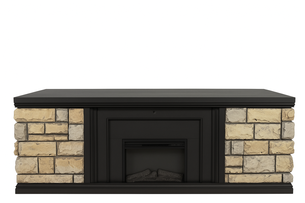 Electric Prop Fireplace – 3 Little Birds Event Planning