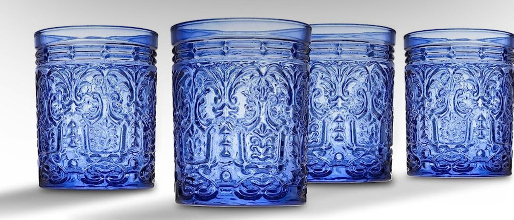 Blue Jax Rocks Glass – 3 Little Birds Event Planning